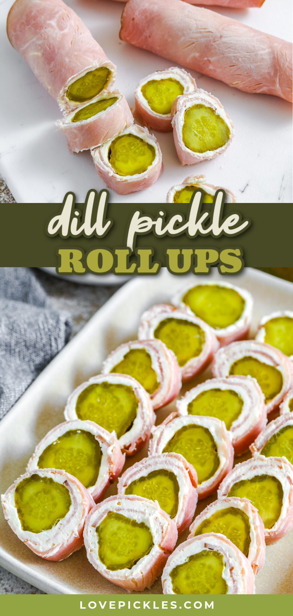 Dill Pickle Roll Ups